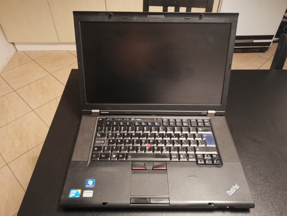 Lenovo ThinkPad W510, i7 720Q, 8GB RAM, 128GB SSD, 15,6 col, NVIDIA