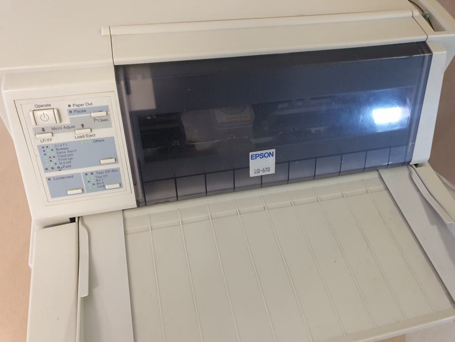 Epson LQ 670 matrični / iglični tiskalnik