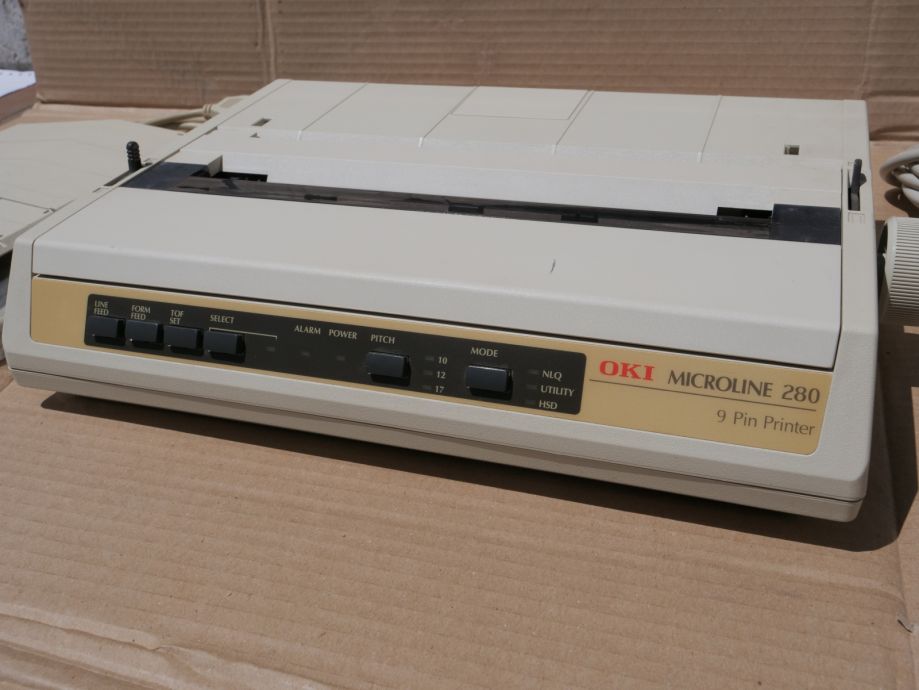 OKI Microline 280, matrični tiskalnik, iglični tiskalnik