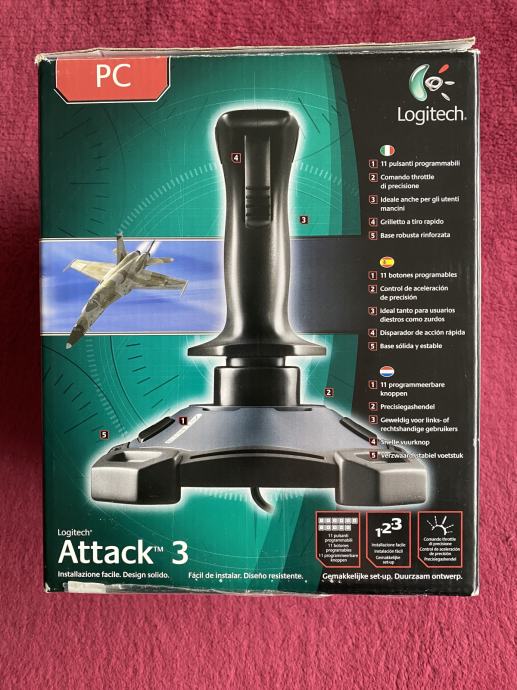 Joystick Logitech Attack 3
