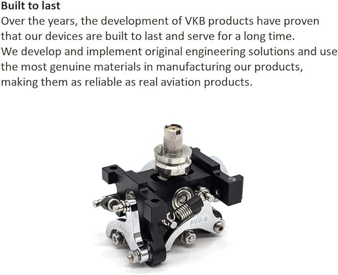 Joystick VKB Gunfighter MK III in Kosmosima SCG Premium