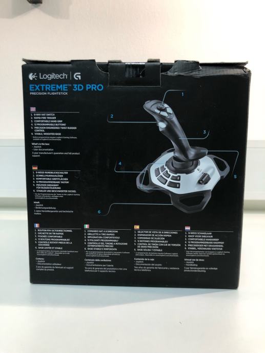 Logitech extreme pro precision flightstick (Igralna konzola)