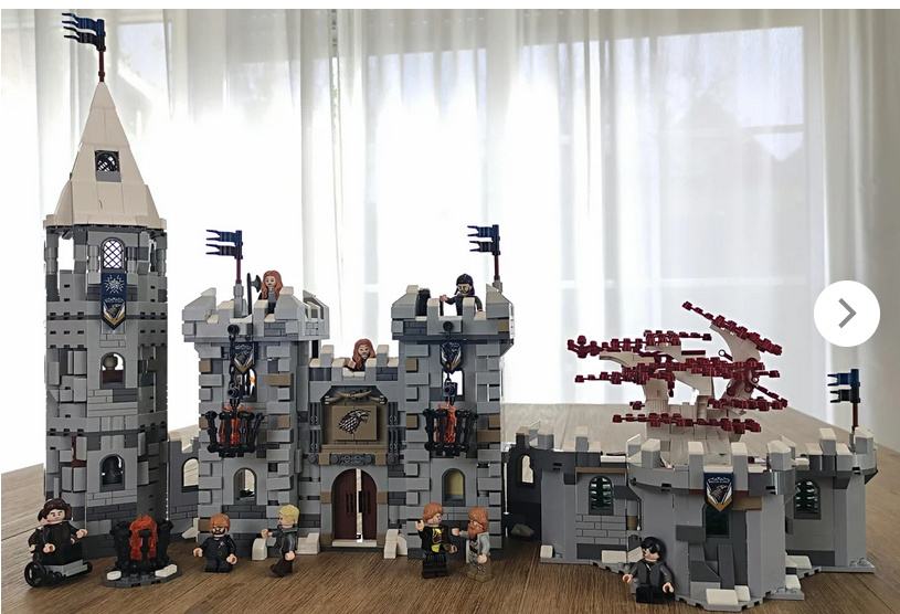 Game of Thrones Winterfell Castle Grad - kocke (lego kompatibilne)