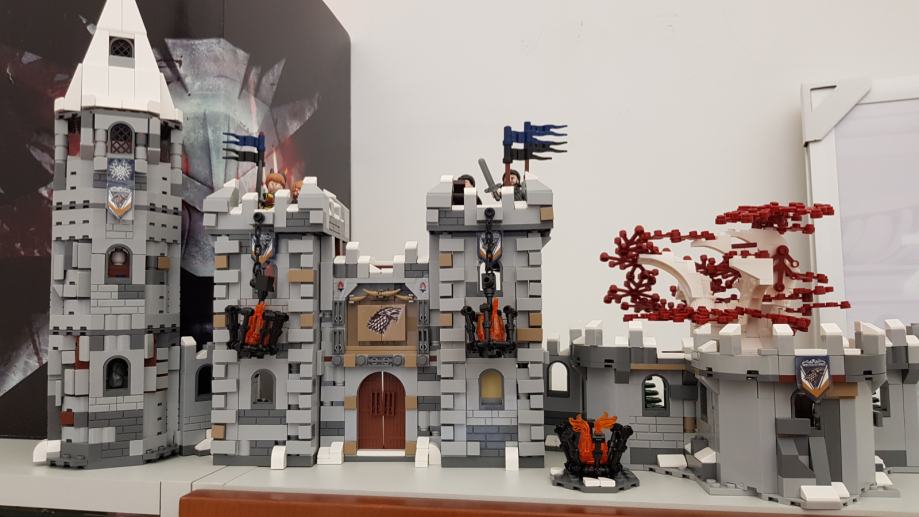 Game of Thrones Winterfell Castle Grad - kocke (lego kompatibilne)