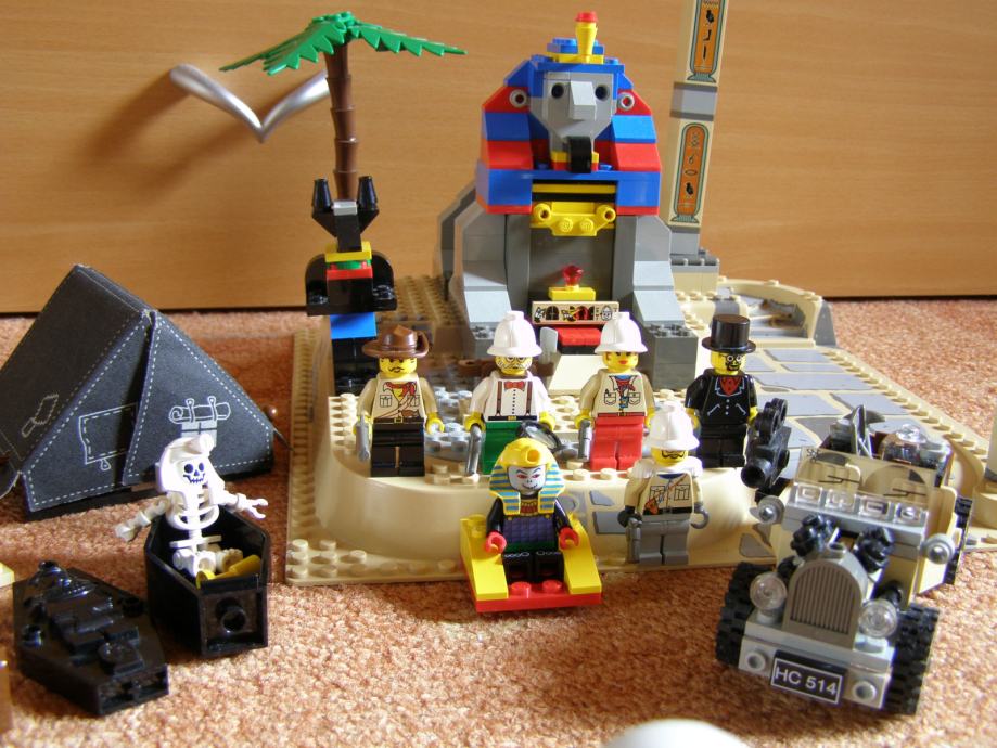 Lego 5978 sphinx secret surprise adventurers desert