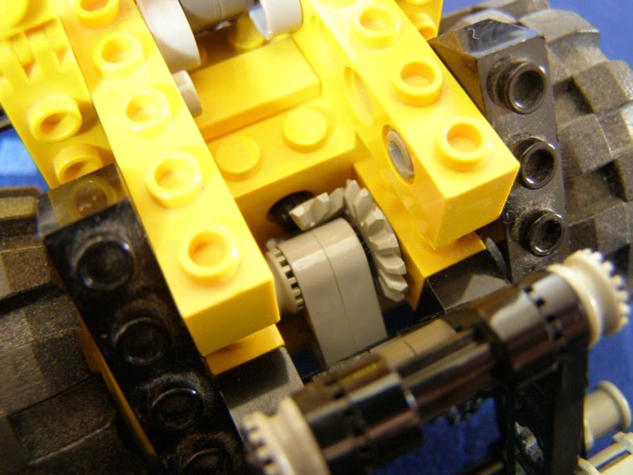 Lego Technic bager - Front end loader 8828