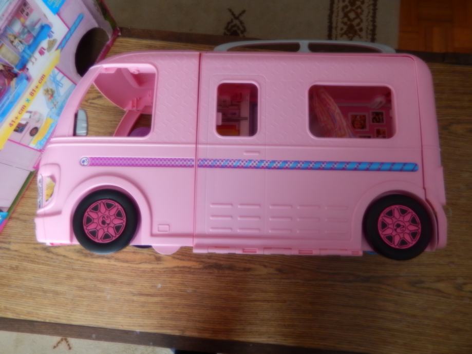 Mattel Barbie Sanjski avtodom 3 v 1 Dreamcamper kot novo