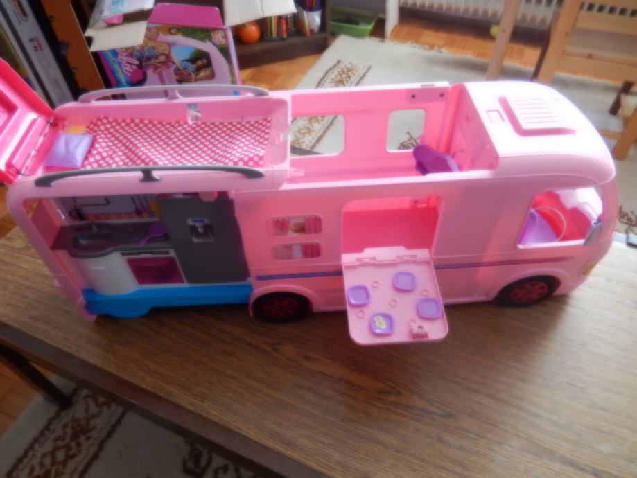 Mattel Barbie Sanjski avtodom 3 v 1 Dreamcamper kot novo
