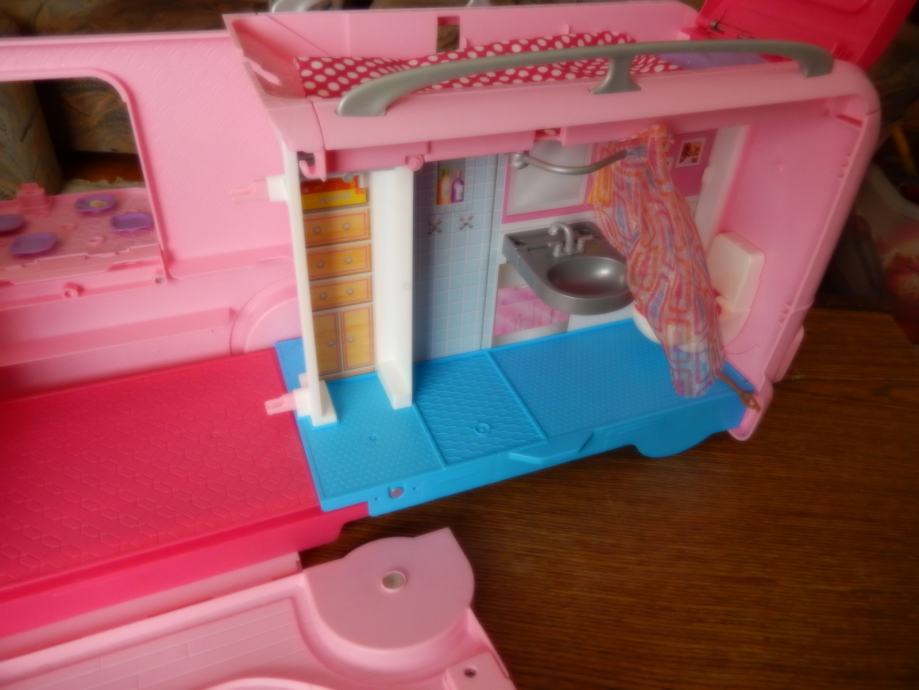 Mattel Barbie Sanjski avtodom 3 v 1 Dreamcamper kot novo