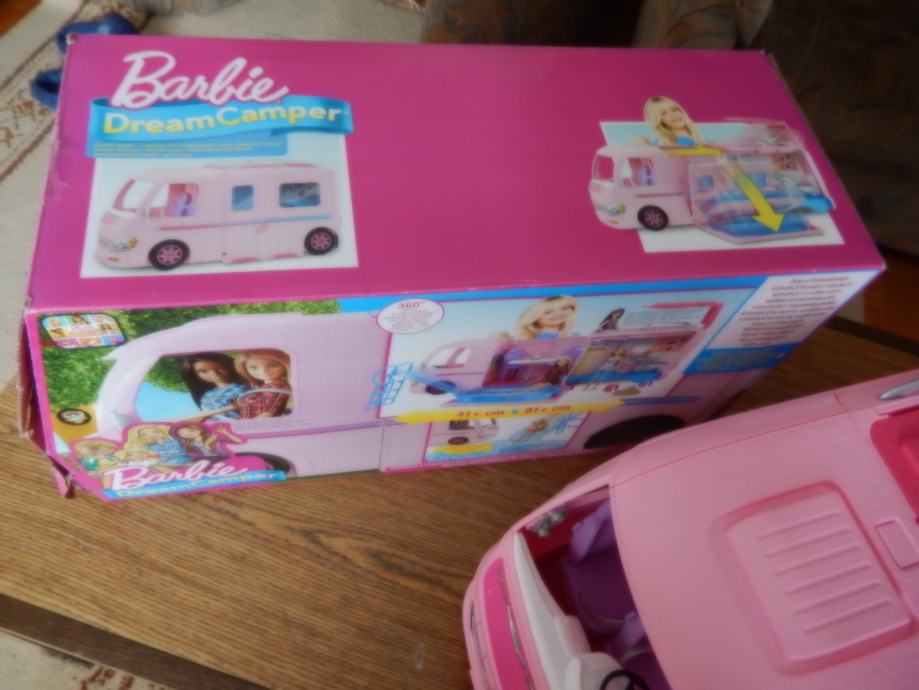 Mattel Barbie Sanjski avtodom 3 v 1 Dreamcamper kot novo