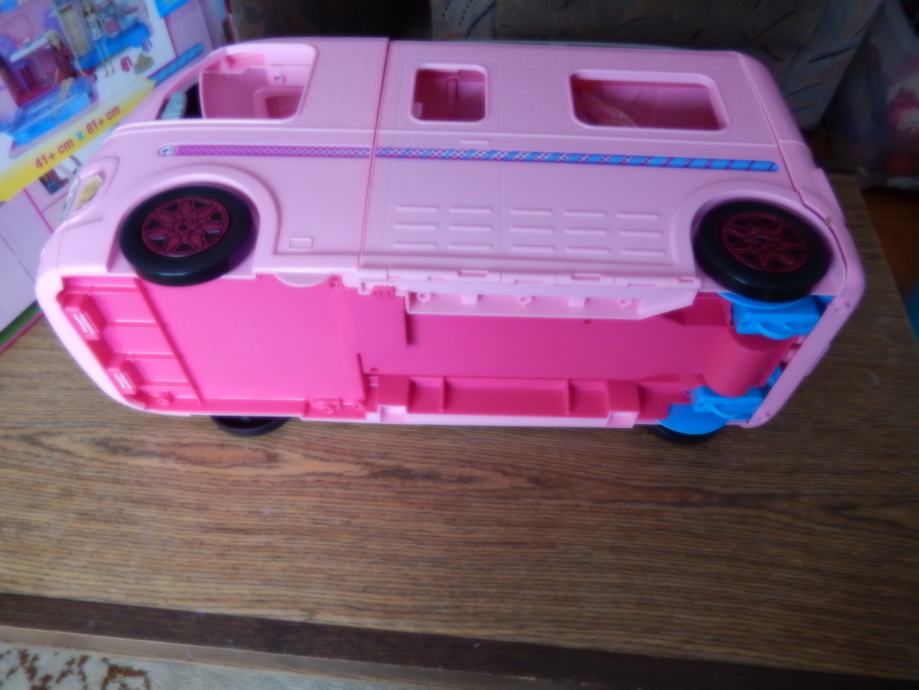 Mattel Barbie Sanjski avtodom 3 v 1 Dreamcamper kot novo