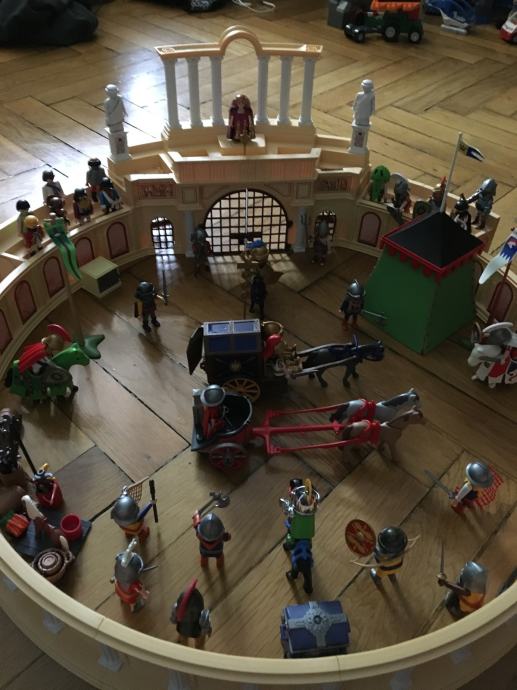 Playmobil rimska arena Kolosei z gladiatorji komlet brez škatle