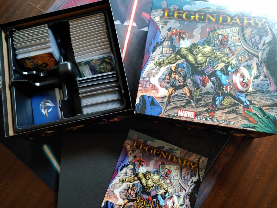Marvel Legendary Deck Building Game, namizna igra s kartami