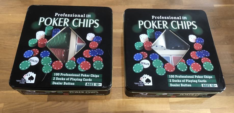 Poker igra žetoni komplet