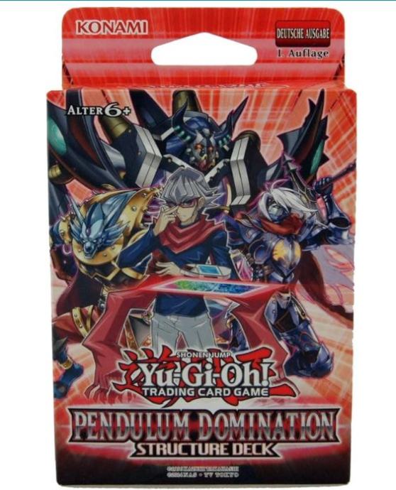 Yu-Gi-Oh Pendulum Domination structure deck Deutche ausgabe