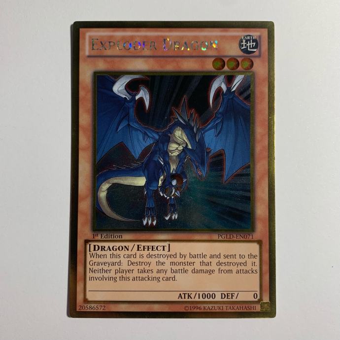 YuGiOh Exploder Dragon playset