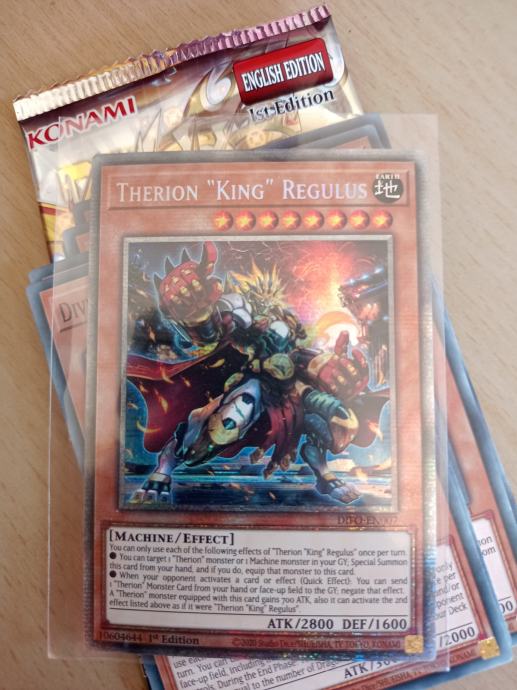 Yugioh karta: Therion King Regulus