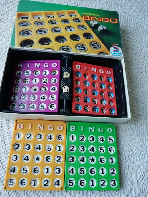Retro original BINGO Schmnidt Spiele