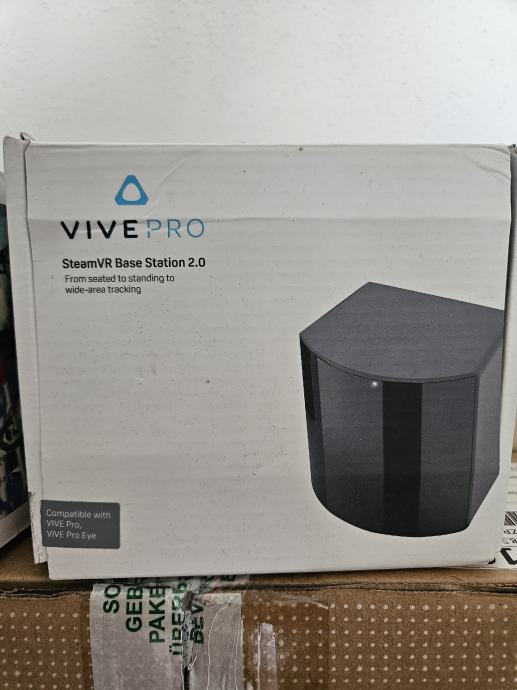 Varjo Aero VR ocala in 2x Vive Pro Steam VR base station 2.0