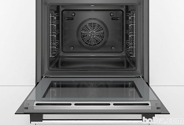 BOSCH HBA573BS1 in PCR7A5M90 vgradna pečica s pirolizo in plinska...