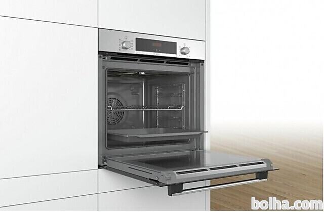 BOSCH HBA573BS1 in PKN645FP1E vgradna pečica s pirolizo in...
