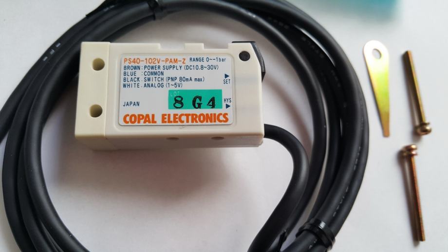 2 Copal industrijska elektronska tlačna stikala, model PS40-102V-PAM-Z
