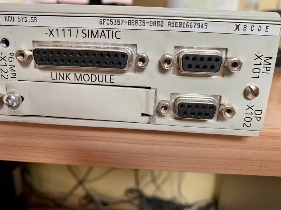 SIEMENS CNC MODUL SINUMERIK 840D NCU modul (numeric control unit)