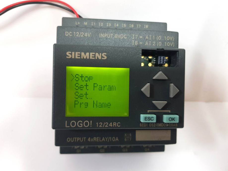 Siemens LOGO! 12/24RC 6ED1052-1MD00-0BA6 12 V/DC, 24 V/DC