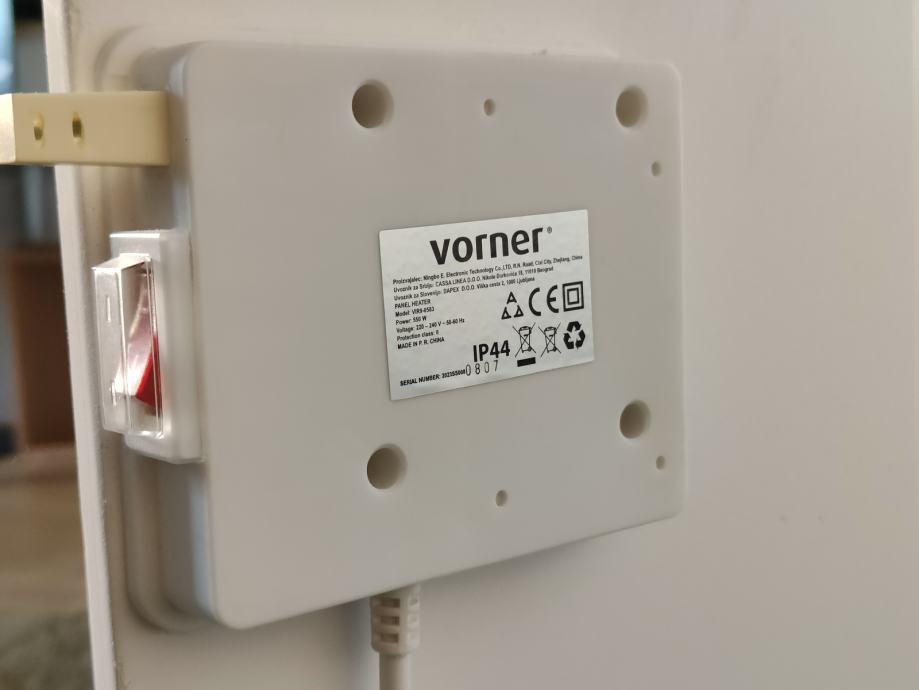 VORNER VIR9-0583 Električni IR Grelni Panel, 550 W