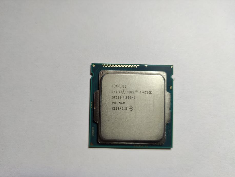 Intel Core i7-4790K (4x 4.00GHz) SR219 Devils Canyon CPU Socket 1150