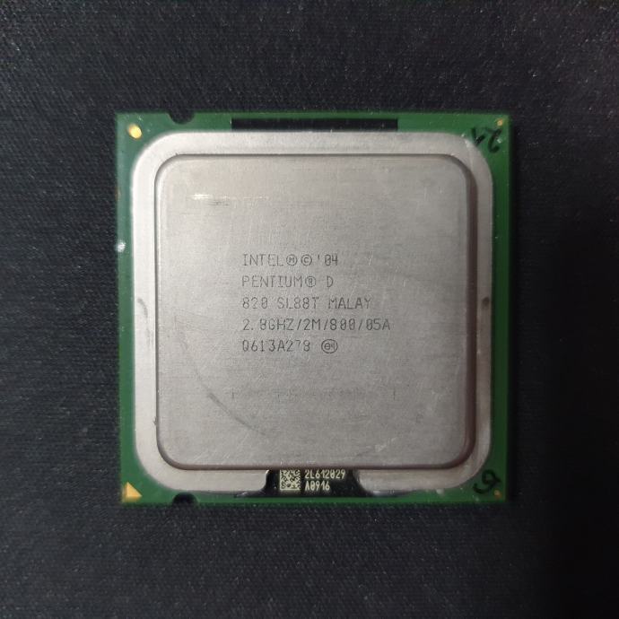 Intel Pentium D 820