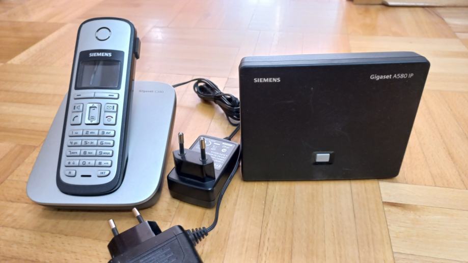 Siemens Gigaset A580 IP in slušalka C380