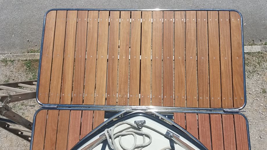 motorsailer LM24, jadrnica, motorna barka, na prikolici