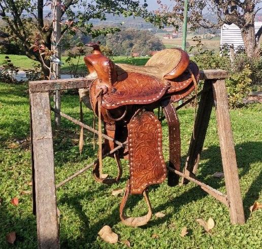 Otroško poni western sedlo