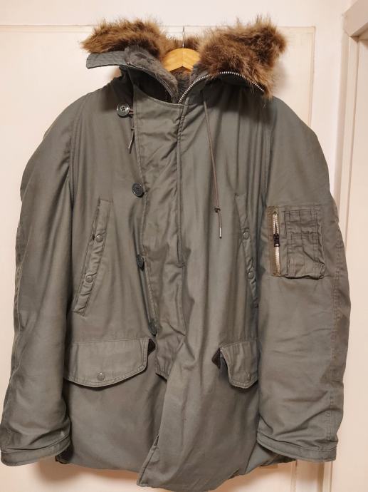 Vojaška jakna US Air Force N-3B Snorkel Parka Extreme cold L LARGE ,XL