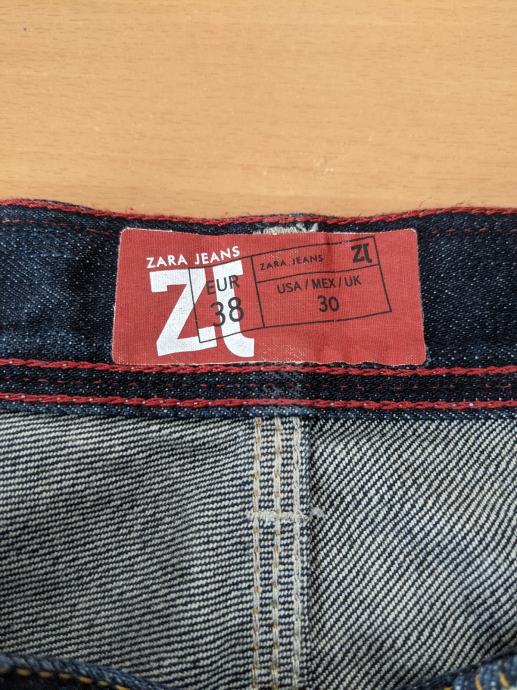 Fantovske jeans hlače Zara 14-16 let obseg pasu 80cm