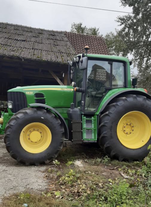 John Deere 9830 nakladalec Quicke G980