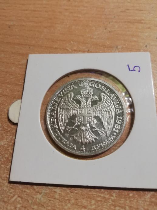 Srebrnik 4 dukata 1931