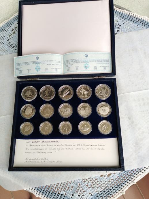 Srebrniki zimske olimpijske igre Sarajevo 1984 Jugoslavija