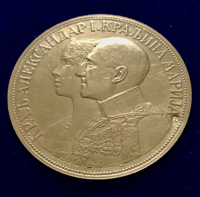 Zlatnik Kraljevina jugoslavija 4 dukata 1931 dukat zlato