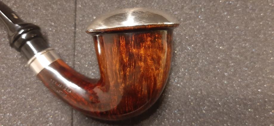 TOBAČNA KADILSKA PIPA FAJFA SER JACOPO SILVER CALABASH