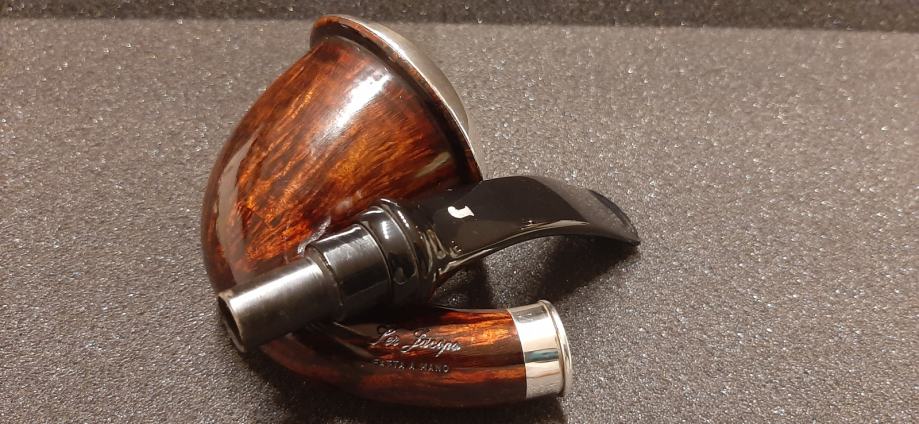 TOBAČNA KADILSKA PIPA FAJFA SER JACOPO SILVER CALABASH