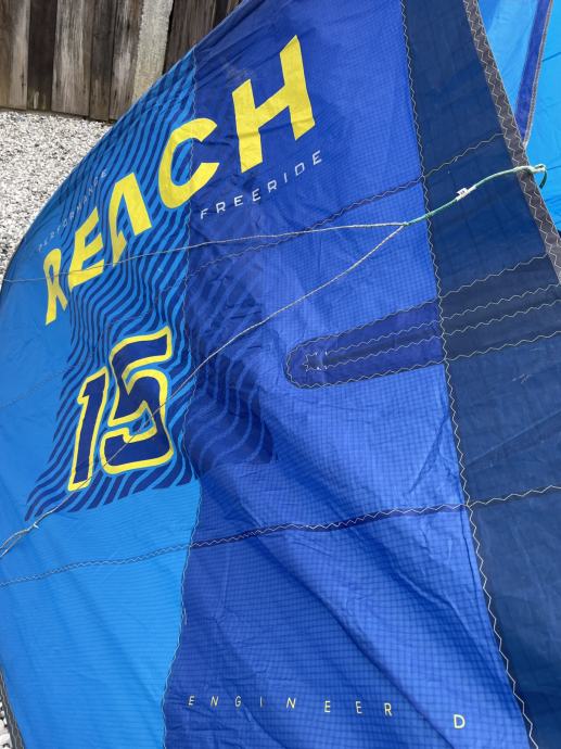 Kite NORTH Reach 15m 2022 + Navigator bar