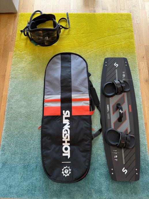 Slingshot Formula V3 140 + Naish apex strapi