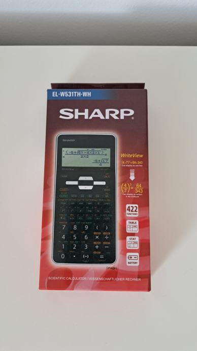 Sharp tehnični kalkulator ELW531THWH