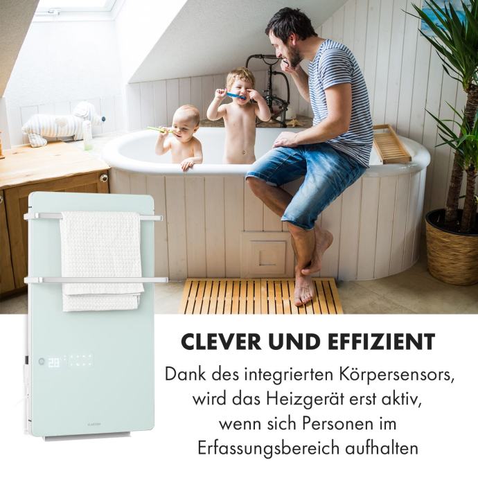 Klarstein Hot Spot Crystal Flow, Bela