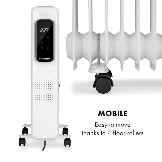 Klarstein Thermaxx Elevate Smart, radiator na olje, 2720 W, 7 - 35 ° C