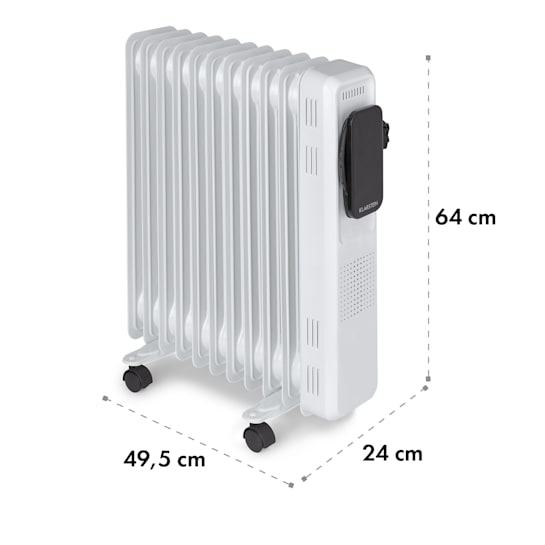 Klarstein Thermaxx Elevate Smart, radiator na olje, 2720 W, 7 - 35 ° C