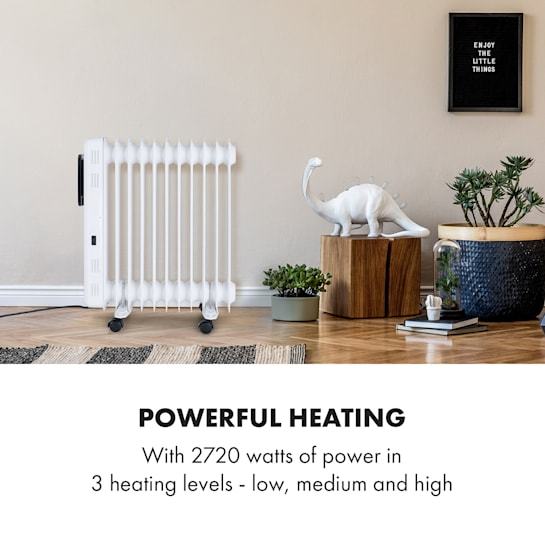 Klarstein Thermaxx Elevate Smart, radiator na olje, 2720 W, 7 - 35 ° C