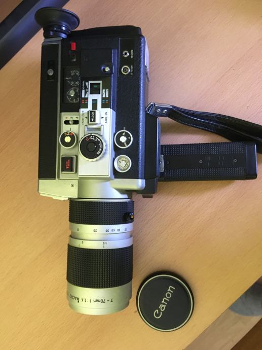 Canon 8mm Movie Camera Auto Zoom 1014 Electric